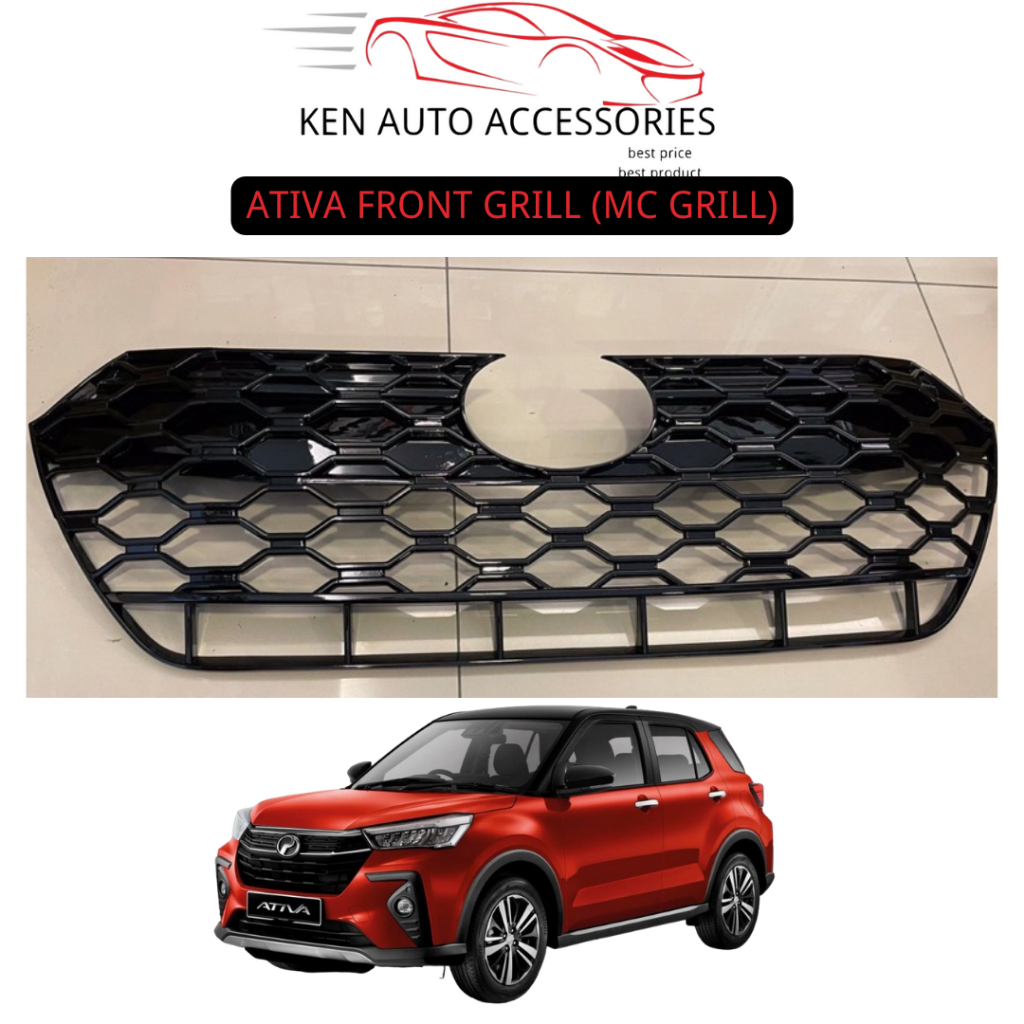 PERODUA ATIVA FRONT GRILL / MINI COOPER DESIGN (MC GRILL) PERFECT ...
