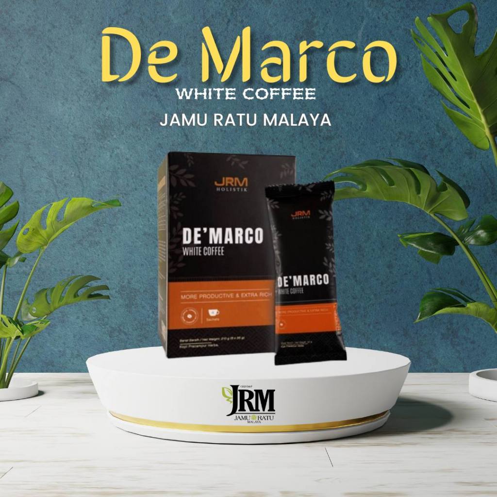 MINI DE' MARCO WHITE COFFEE JRM ORIGINAL | Shopee Malaysia