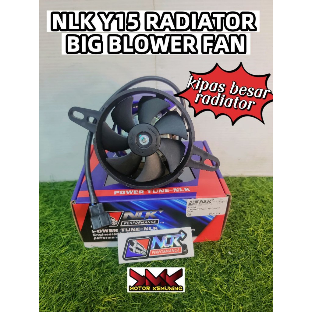 RADIATOR BLOWER NLK PERFORMANCE BIG BLOWER FAN KIPAS BESAR RADIATOR Y15 ...