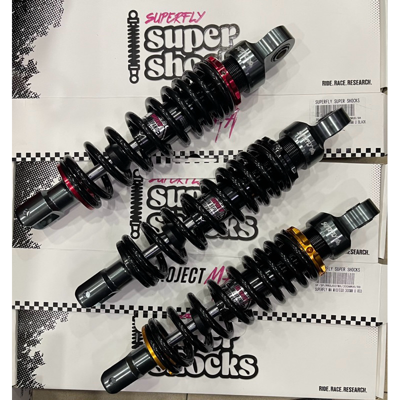 SUPERFLY PROJECT MA MONOSHOCK MONO SHOCK VARIO 150 160 330MM EGO S GEAR ...