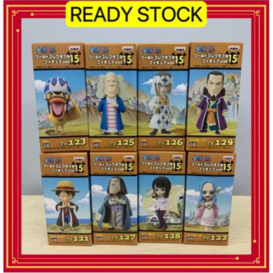 【GOLD TOEI】ONE PIECE WCF 【ARABASTA】WORLD COLLECTIBLE FIGURE VOL 15 正版 日 ...