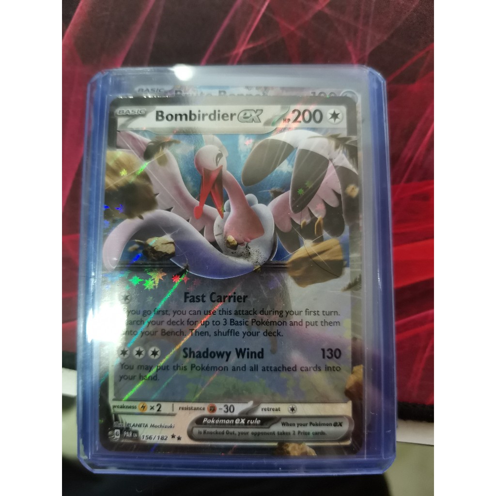 POKEMON CARD PARADOX RIFT BOMBIRDIER EX 156/182 | Shopee Malaysia