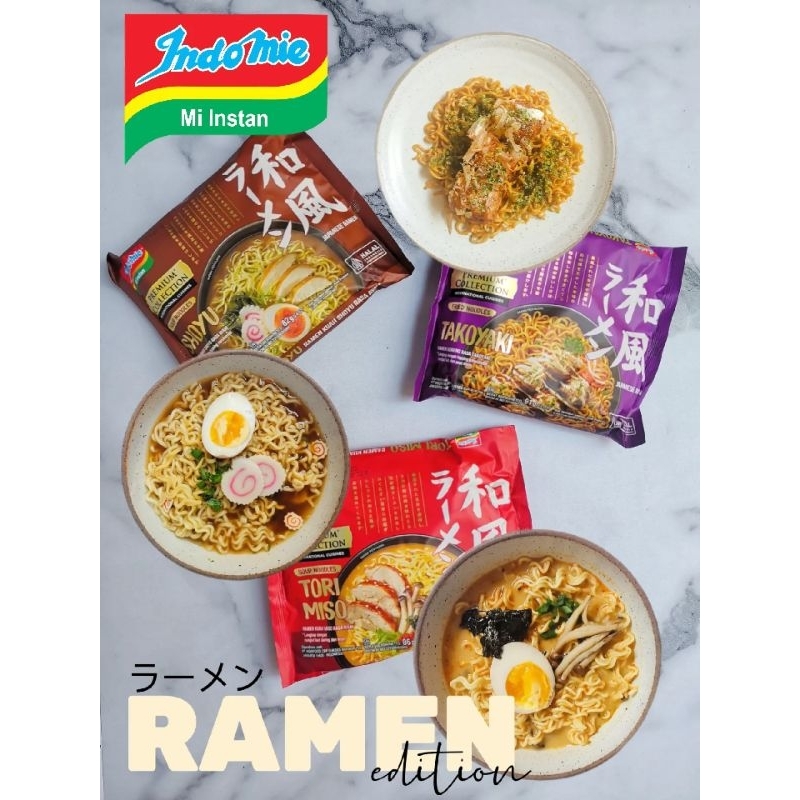 INDOMIE - Japanese Ramen Series - Premium Collection | Shopee Malaysia
