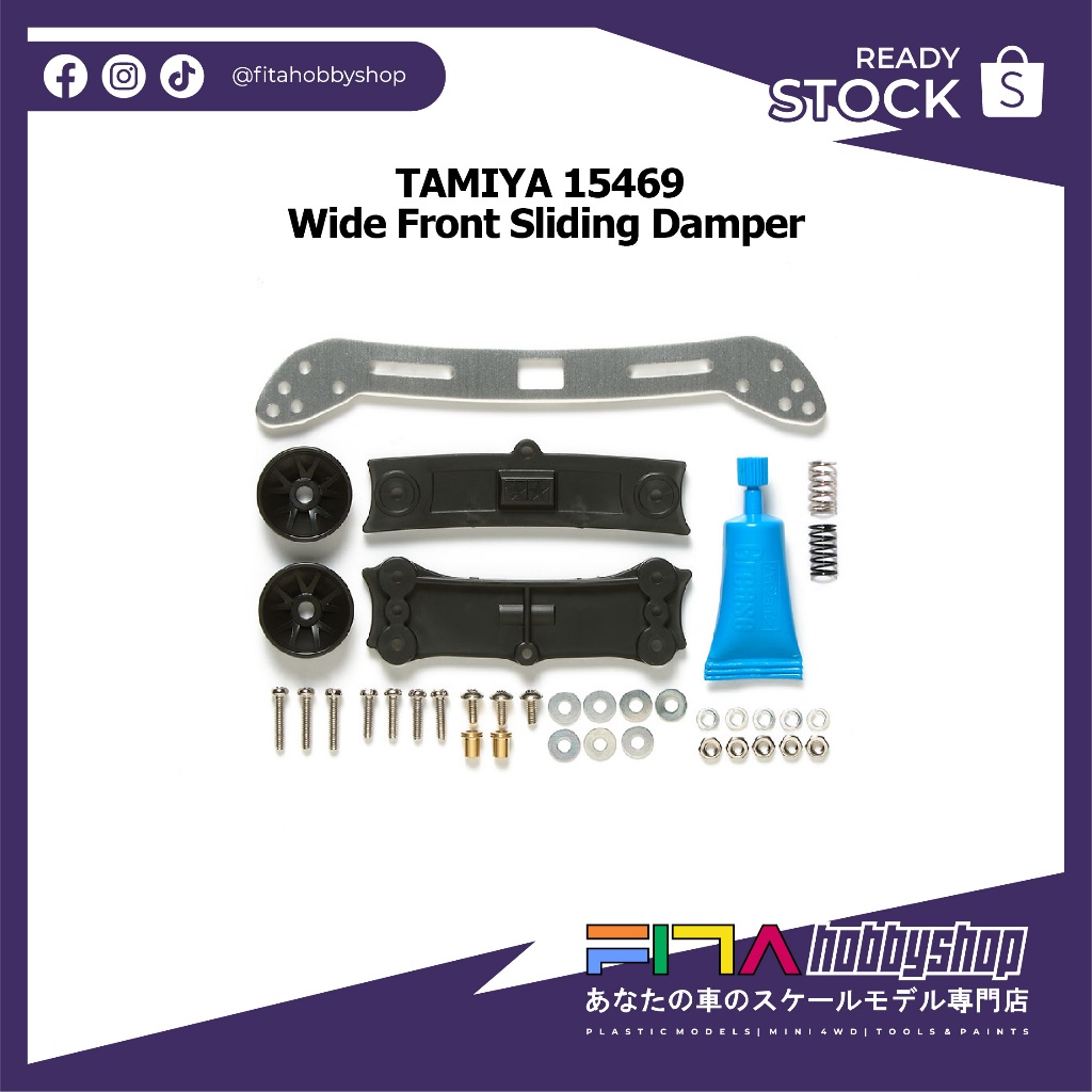 TAMIYA 15469 Mini 4wd Wide Front Sliding Damper | Shopee Malaysia