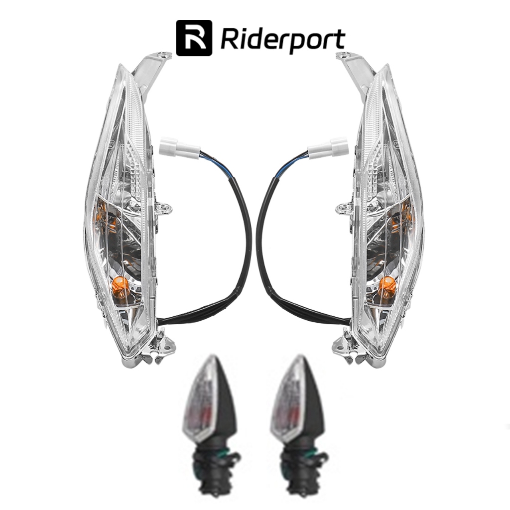 YAMAHA LC135 V4 V5 V6 V7 FRONT SIGNAL REAR SIGNAL LAMPU DEPAN BELAKANG SET LED 135LC LC 135 V4 ...