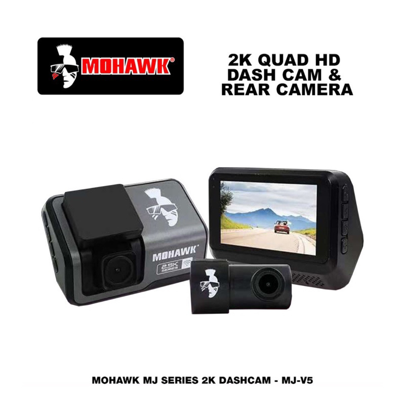 Mohawk MJ-V5 WiFi Dashcam 2.5k Series 2560x1440p QHD | Shopee Malaysia