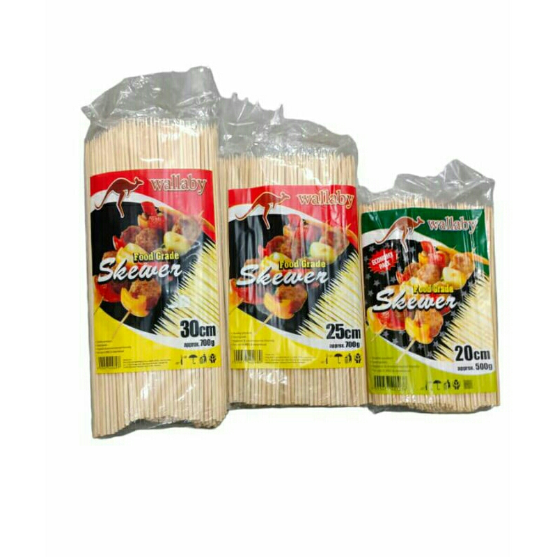 BAMBOO SKEWER/LIDI SATE/SATAY STICK (30cm,25cm,20cm,15cm) | Shopee Malaysia
