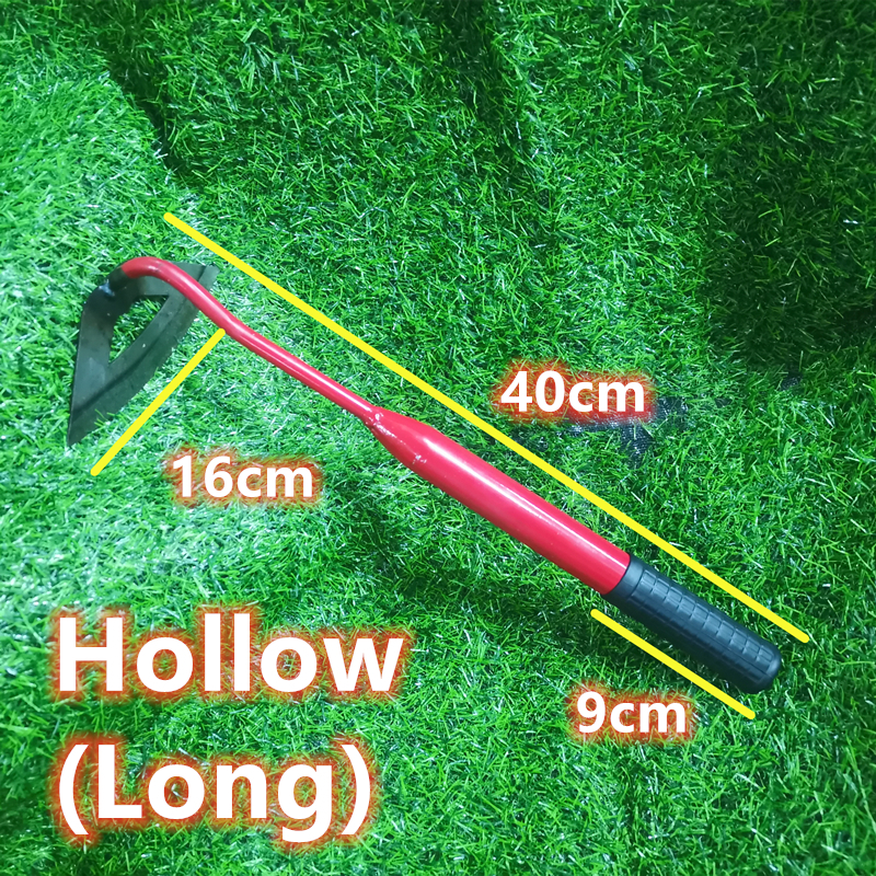 Handheld Hollow Hoe Weeding Garden Hoe Rake Planting Vegetable Farm ...