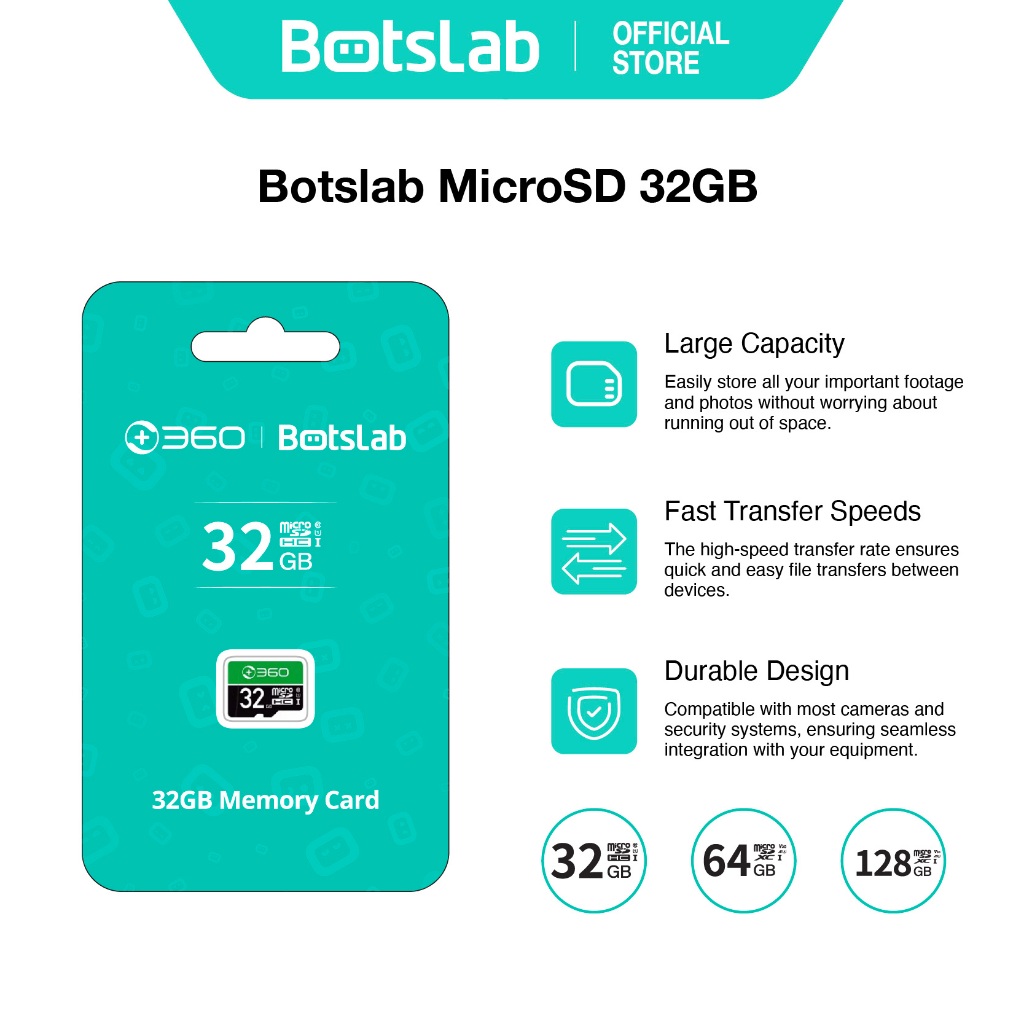 Botslab MicroSD (32GB/64GB/128GB) | Shopee Malaysia