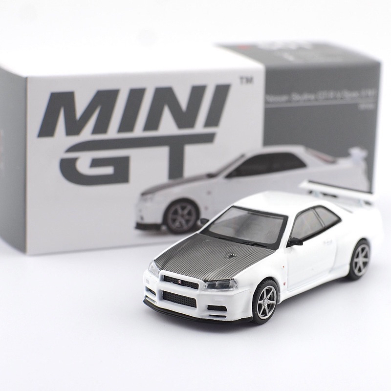 (STANDARD/MIJO BLISTER) MINI GT 1/64 #501 NISSAN SKYLINE GT-R R34 V-SPEC II N1 WHITE | Shopee ...