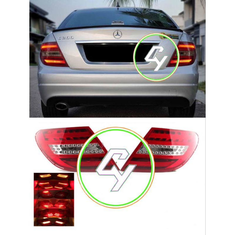 Mercedes Benz W204 (2010-2013) Tail Lamp Rear Light C Class New ...