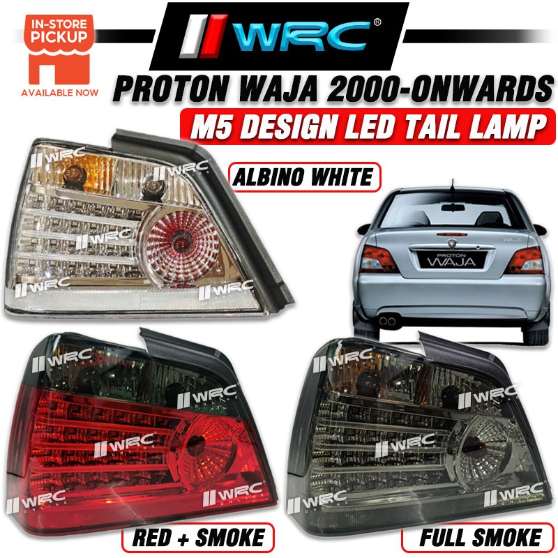WRC Proton Waja 2000 - Onwards M5 Design Led Tail Lamp | Shopee Malaysia