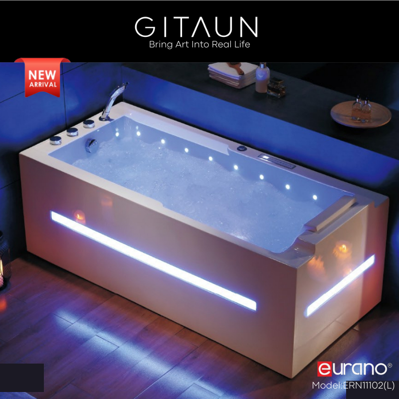 [EURANO] Individual Massage Bathtub / Jacuzzi Massage Single / Jacuzzi ...