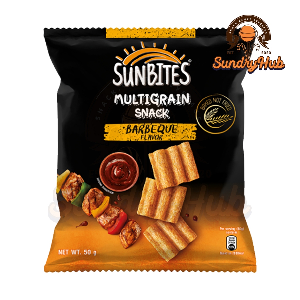 Sunbites Multigrain Snack Barbeque Flavor 50g | Shopee Malaysia