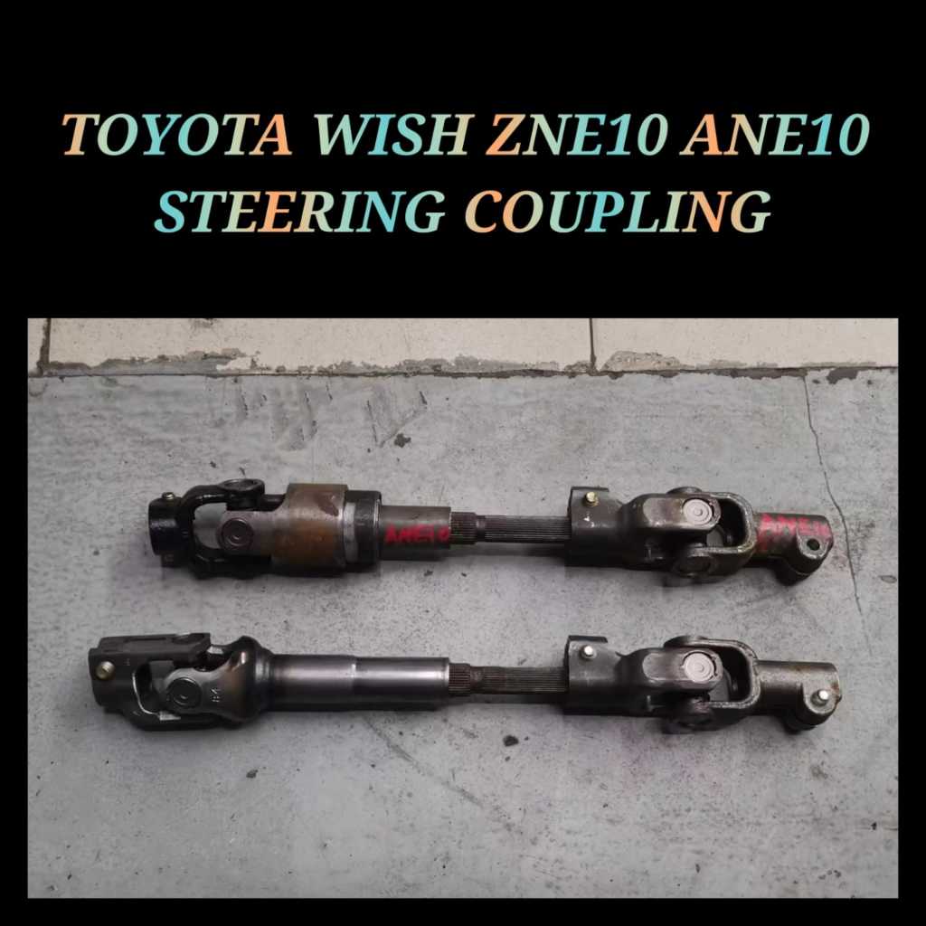 🇯🇵🇯🇵 Steering Coupling Toyota Wish ZNE10 ANE10 Steering Universal Joint ...