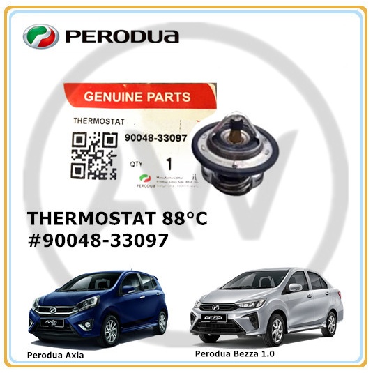 Original Perodua Axia 1.0 2014-2018 Bezza 1.0 2016-2024 Thermostat ...