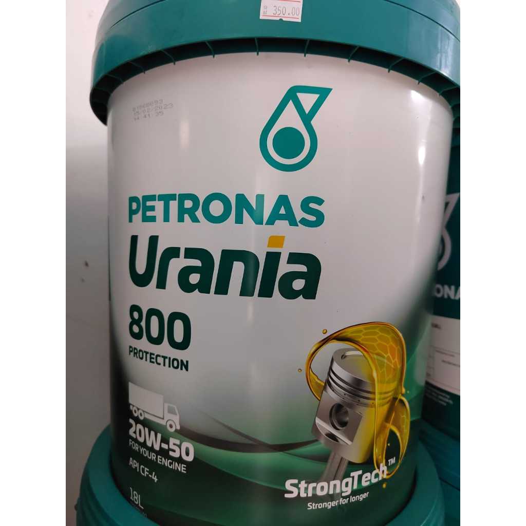 PETRONAS Urania 800 20W-50 Engine Oil 18LT | Shopee Malaysia