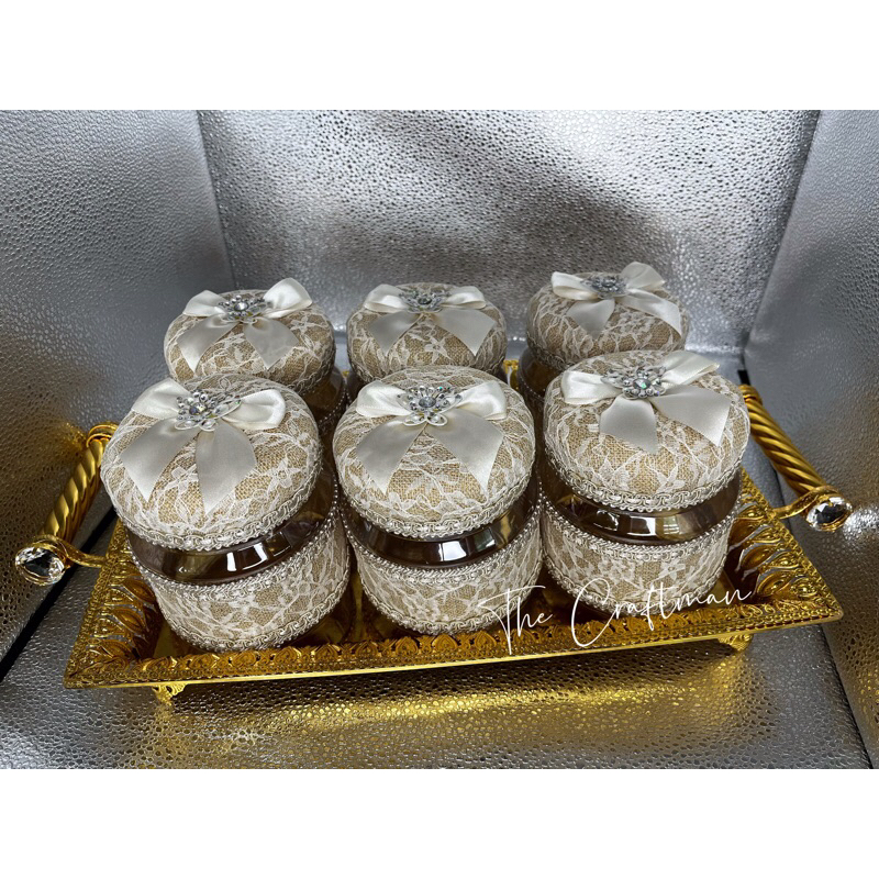 Ready for HARI RAYA‼️ Balang Kuih Raya siap hiasan / Decor Botol Kuih ...