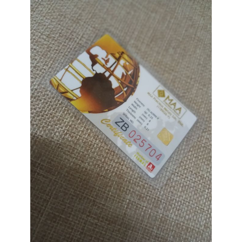 MAA gold bar 0.25gram | Shopee Malaysia