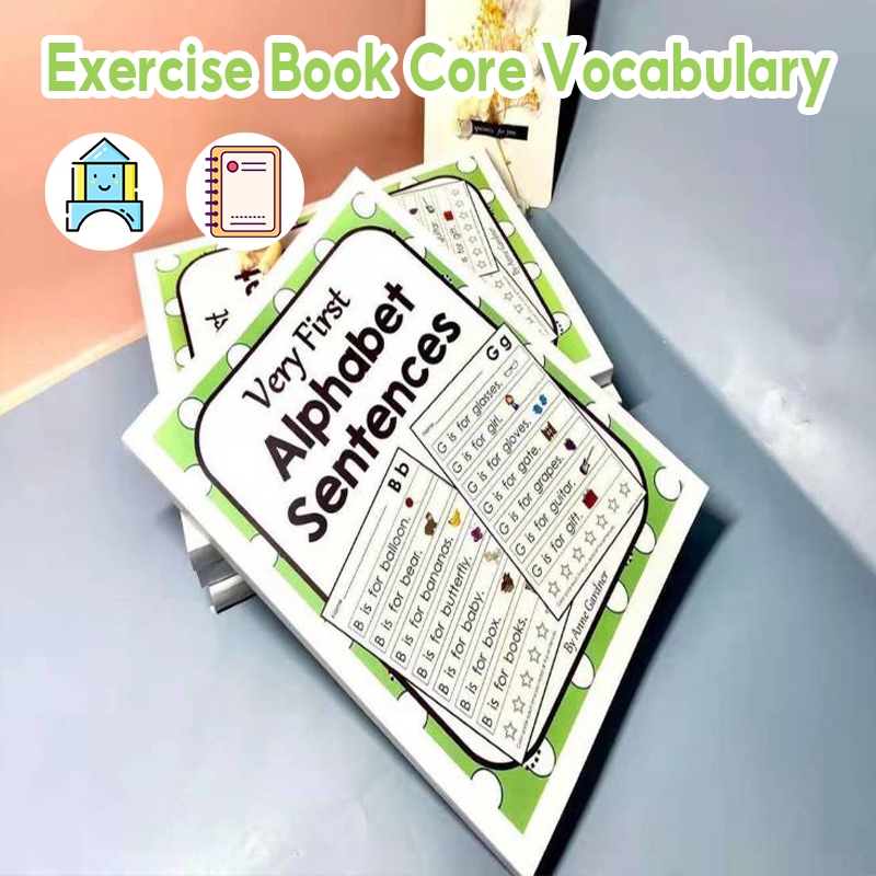 Very First Alphabet Sentences Colour Printing English book for kid 2 ...