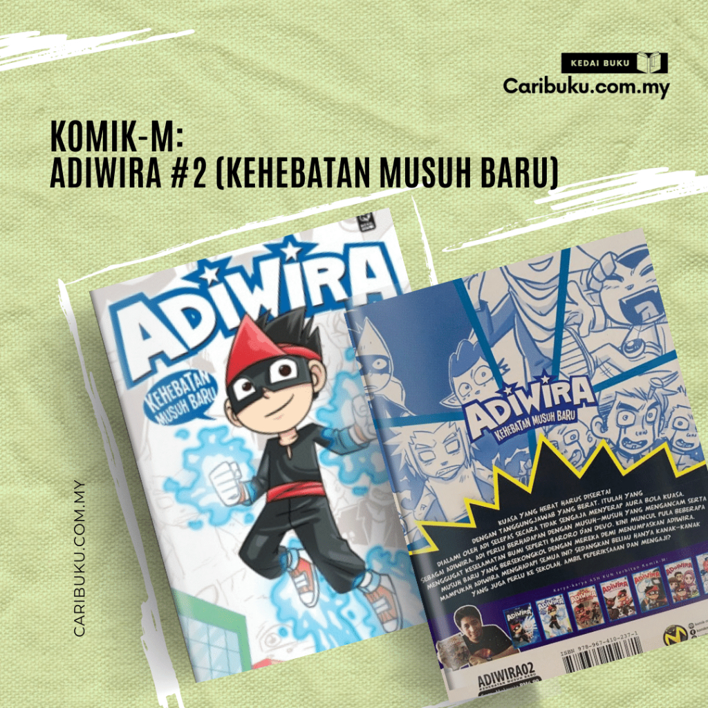 Komik-M: Adiwira #2 (Kehebatan Musuh Baru) - Edisi Kemas Kini | Shopee ...