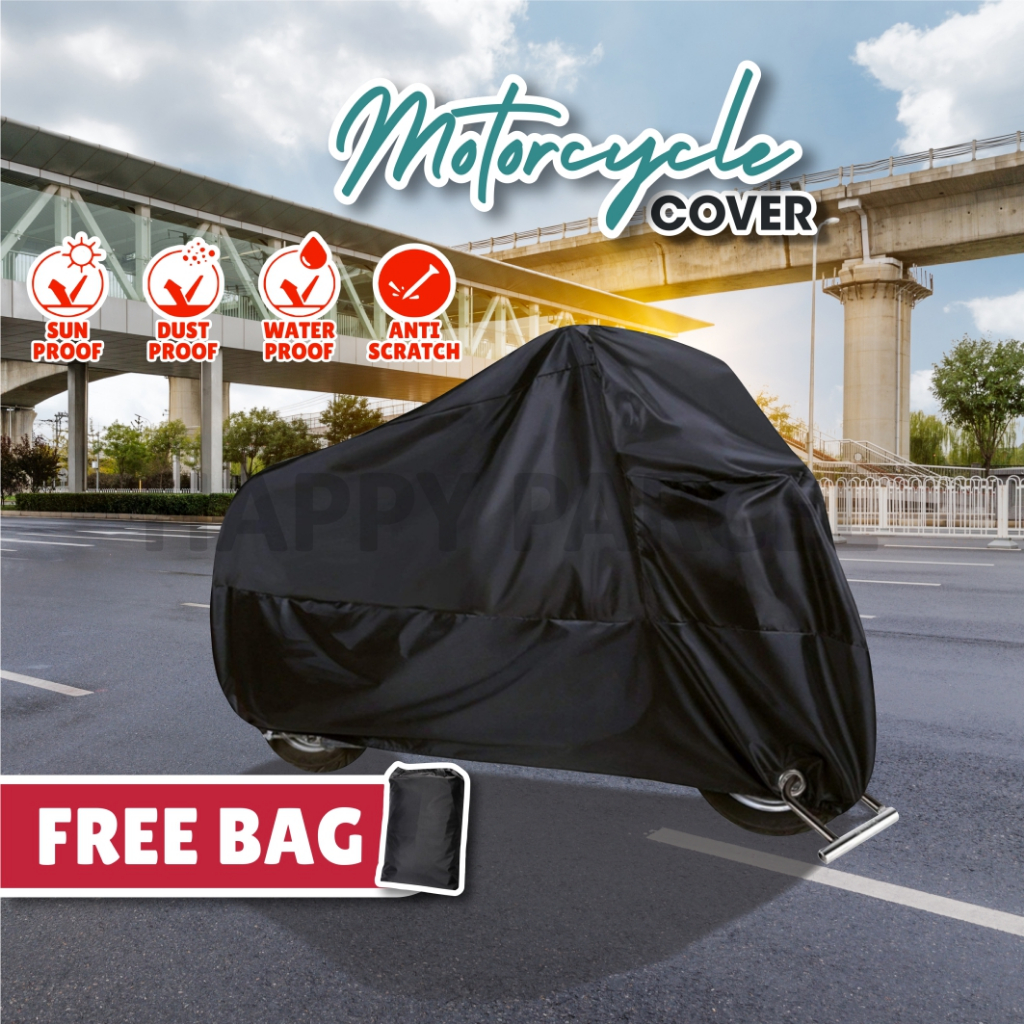 4XL Motor Cover Waterproof Motorcycle Cover Motor Selimut Motor Sarung ...