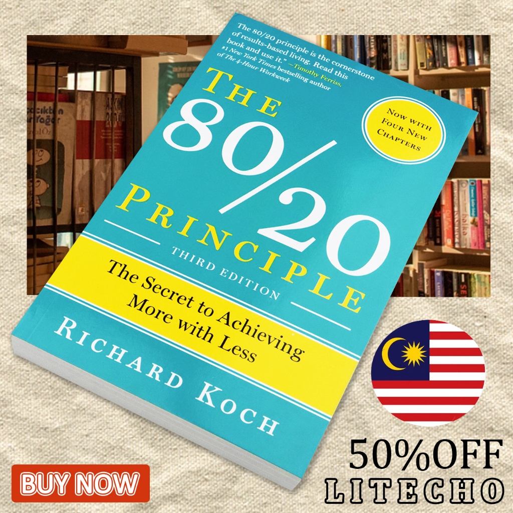 The 80/20 Principle:The Secret to Achieving More with Less self help by ...