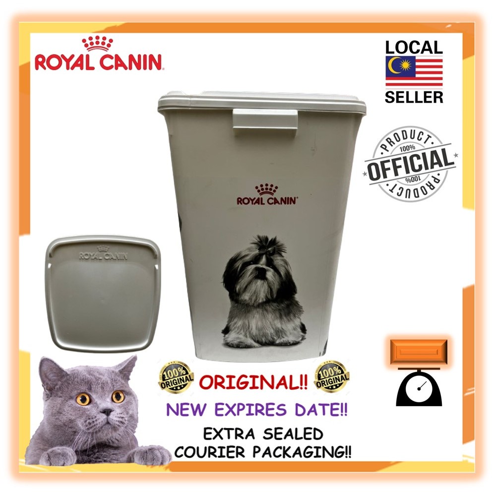 🌟100% ORIGINAL🌟Royal Canin 20kg Pet Food Container For Dog 52L | Shopee ...