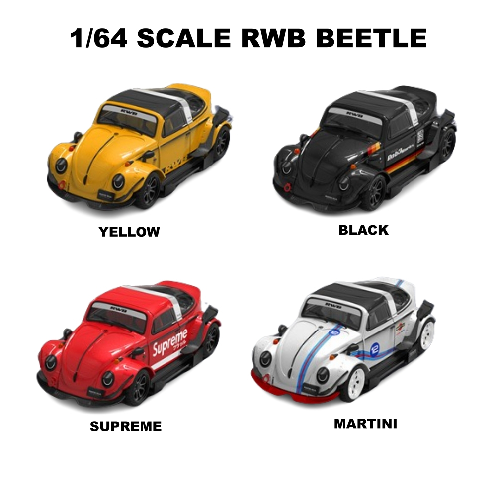 1/64 Scale diecast // RWB Beetle (Time Micro/ TPC / Mini Station / HKM ...