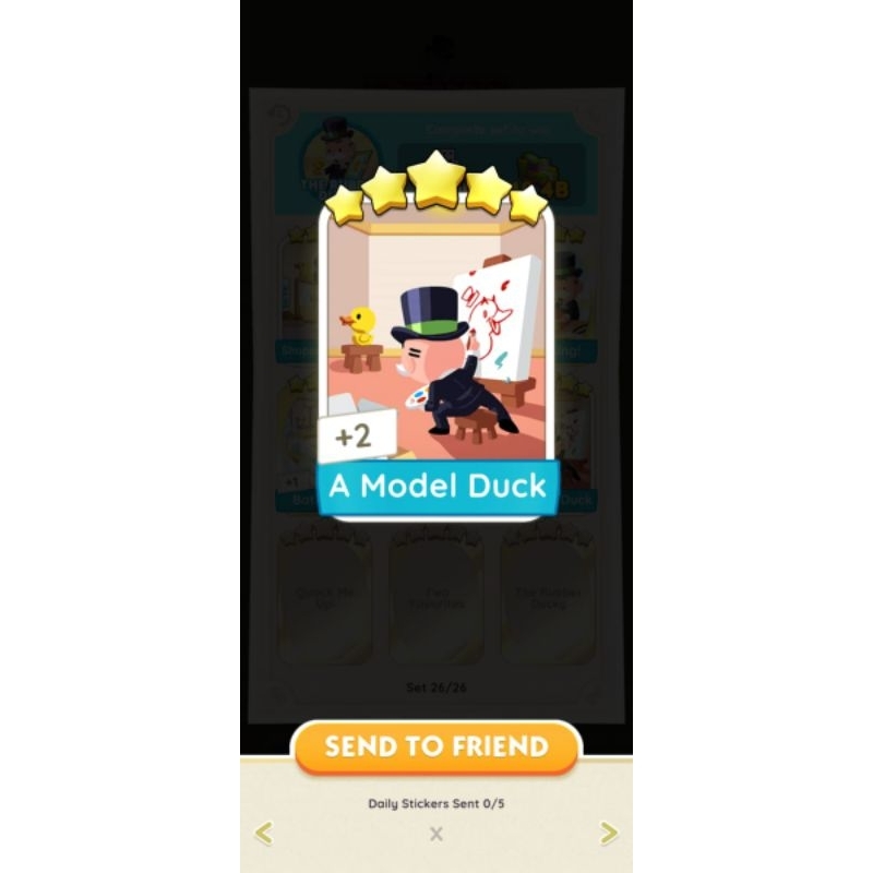 MonopolyGo A model duck 5⭐ | Shopee Malaysia