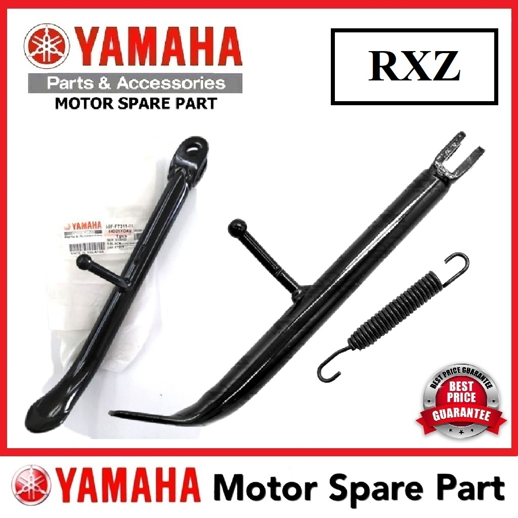 YAMAHA RXZ SIDE STAND 0 TONGKAT TEPI SPRING BESI TEPI SIDE STAND WITH ...