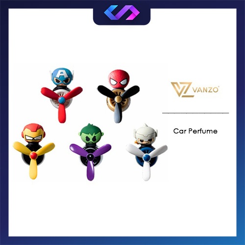 VANZO Marvel Series Car Vent Perfume ( Captain America / Icon Man ...