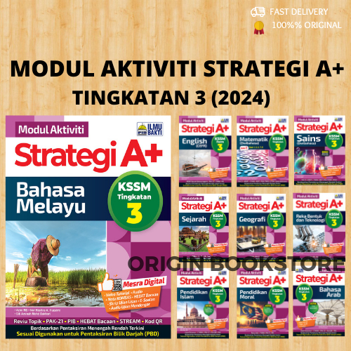 [OG] BUKU KERJA / LATIHAN MODUL AKTIVITI STRATEGI A+ Tingkatan 3 (2025 ...