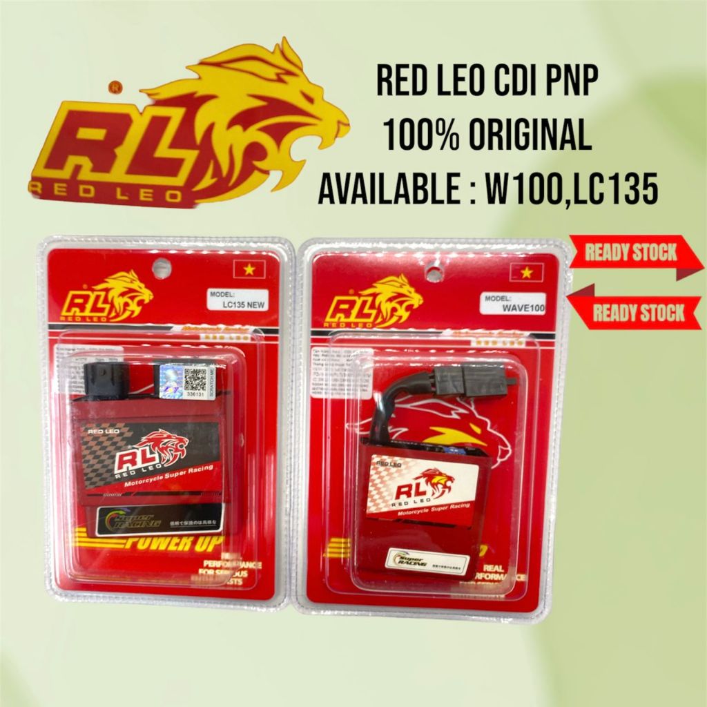 Red Leo CDI Racing PNP W100,EX5,LC135 100% Original Red Leo | Shopee ...