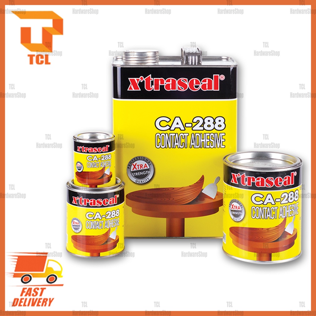 DUNLOP Contact Adhesive (65ml/250ml/900ml)/Xtraseal CA-288 Contact ...