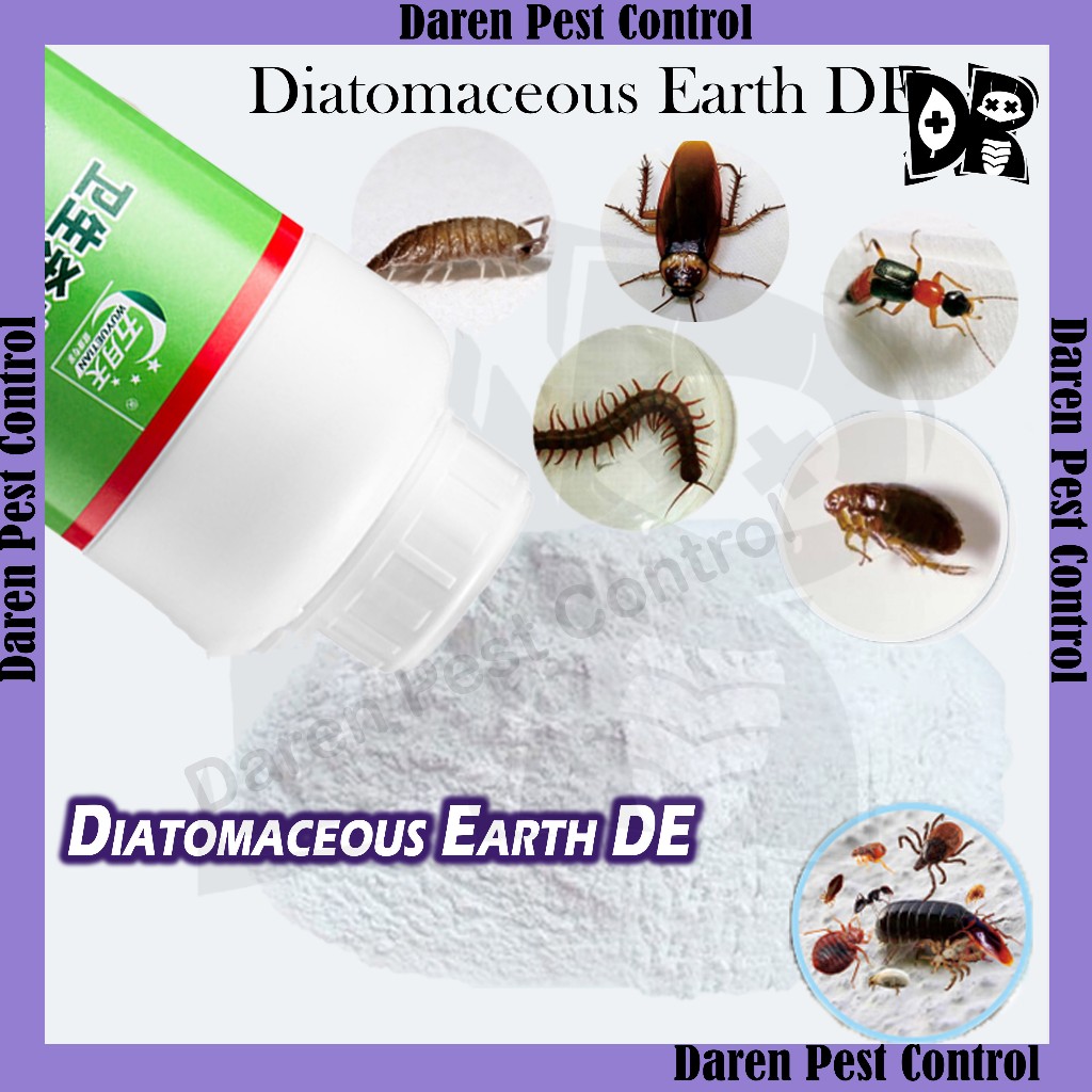 DAREN 500g Diatomaceous Earth DE Bed Bug Flea Ant Crawling Insect ...