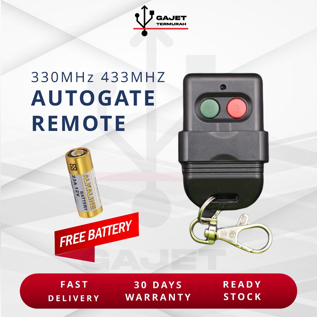 🔥🔥🔥 Alat Kawalan Jauh AutoGate Door Remote Control SMC5326 330MHz ...