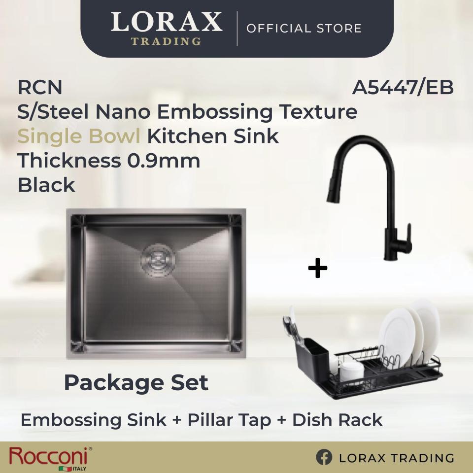 Upgrade your kitchen with the RCN A5447/EB S/Steel Nano Embossing ...