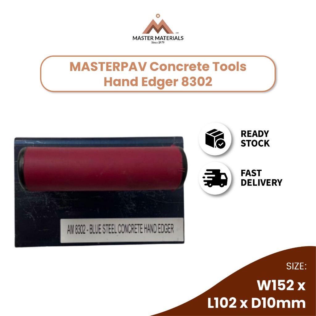 MASTERPAV Blue Steel Concrete Hand Edger 8302 | Shopee Malaysia