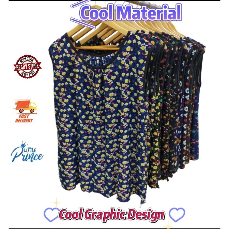 Plus Plus Size Casual Women Singlet Baju Singlet Wanita Saiz Besar ...