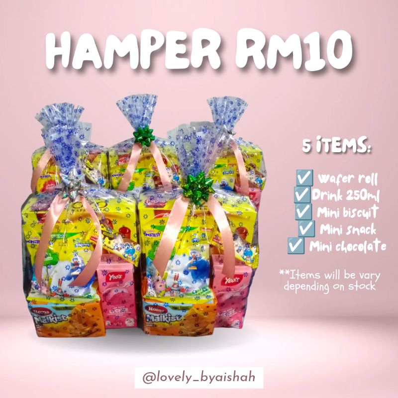 HAMPER BAJET RM 10 (SUKANEKA,FUTSAL,PERTANDINGAN) | Shopee Malaysia