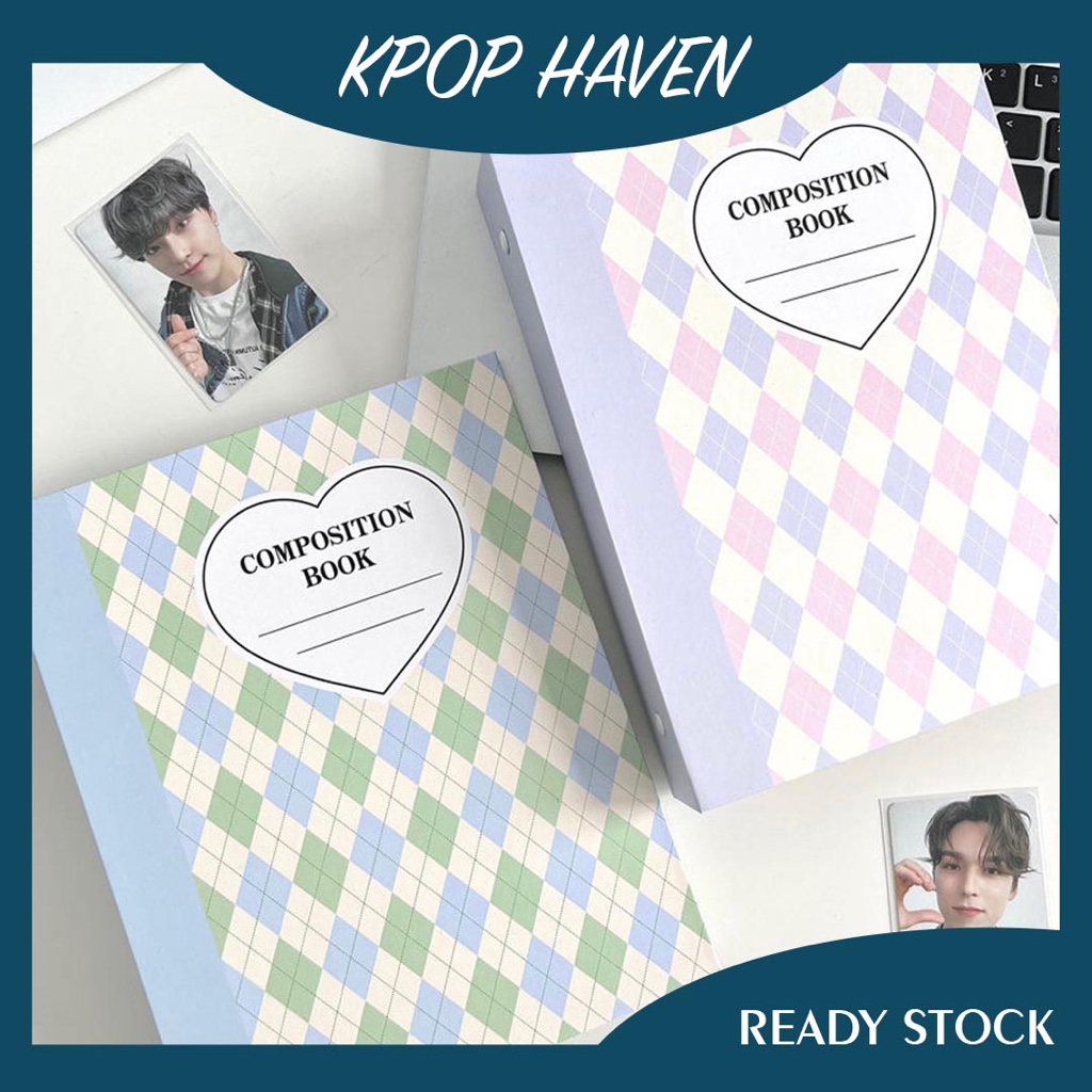 Ins A5 Binder 3 Inch Photo Album Cartoon Photocard Holder Kawaii idol ...