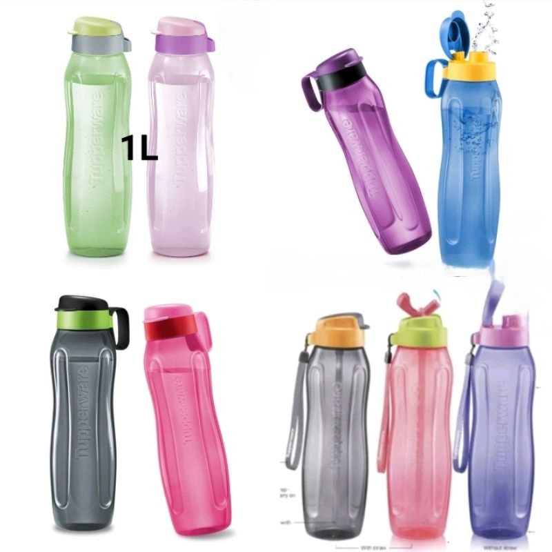 💖💖 Tupperware Slim Eco Bottle 1.0L | Shopee Malaysia