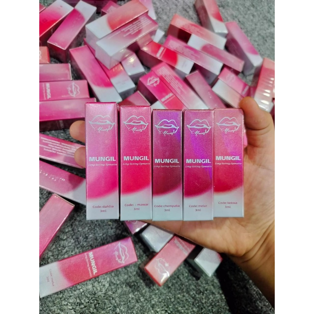 Mungil Lipmatte 3ml Long Lasting Five Code - ORIGINAL | Shopee Malaysia