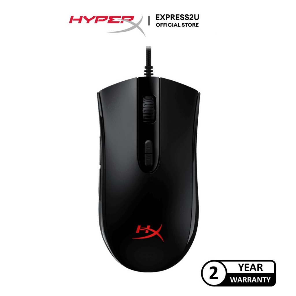 HYPERX PULSEFIRE CORE - GAMING MOUSE (BLACK) (HX-MC004B) | Shopee Malaysia