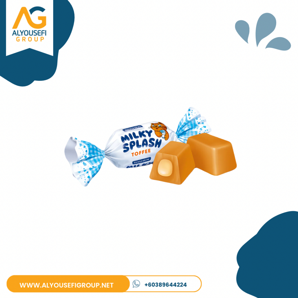 **pre order** Roshen Milky Splash Toffee With A Milk Filling | Shopee ...