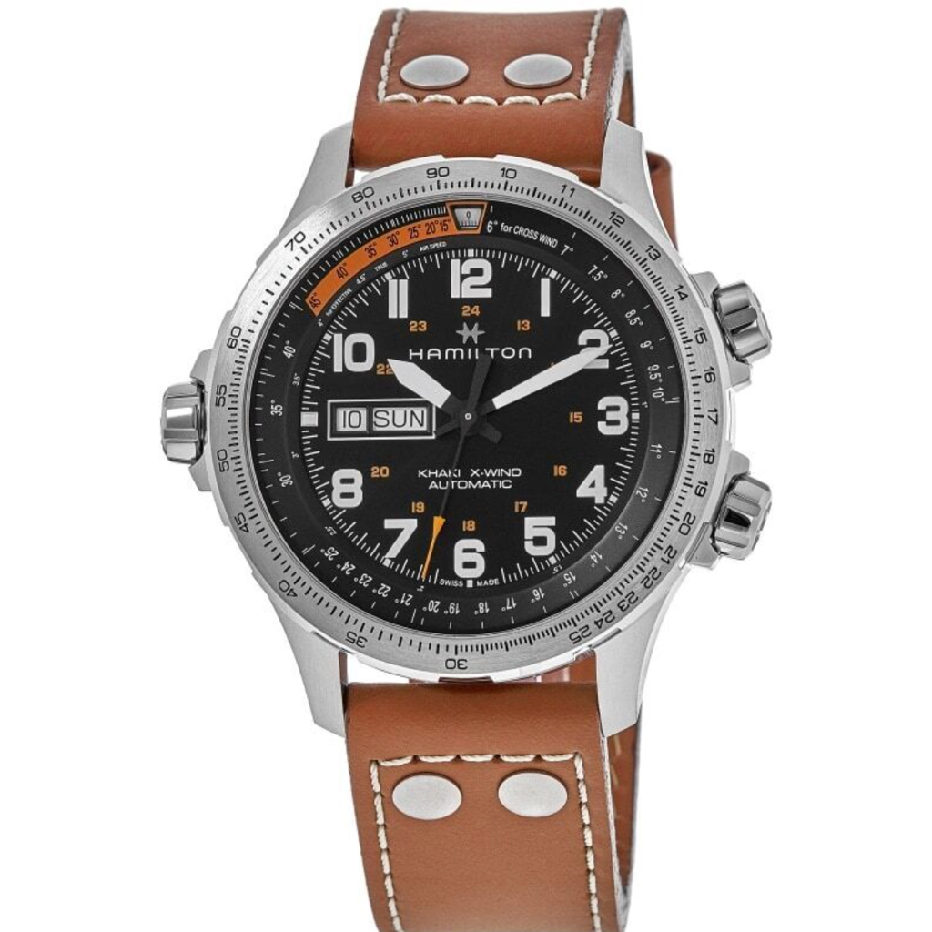 Hamilton Khaki Aviation X-Wind Day Date Auto 45mm H77755533 | Shopee ...