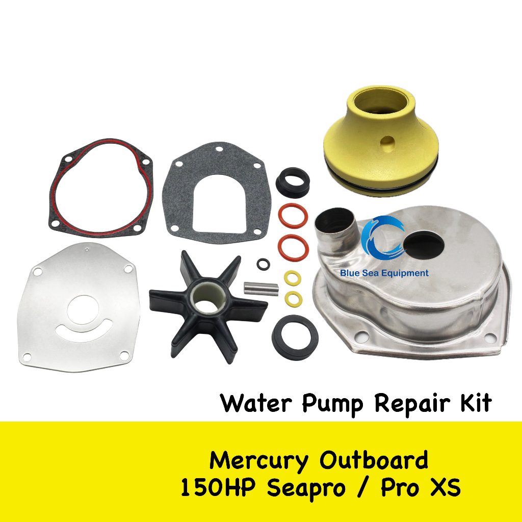 Water Pump Repair Kit 150HP SEAPRO Mercury Outboard - 817275A09 ...