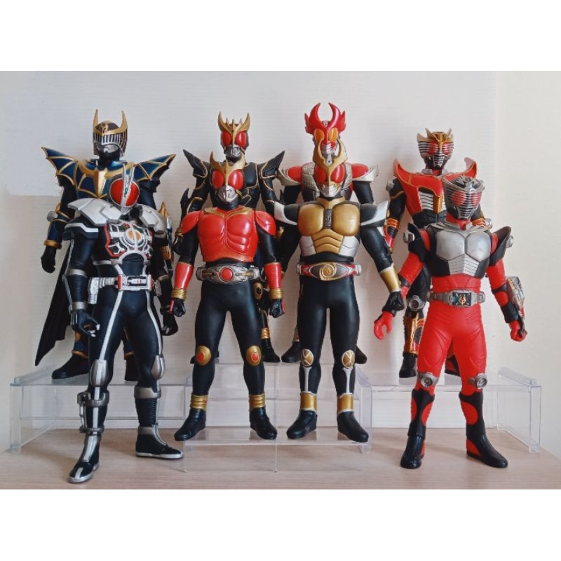 PRELOVED KR Kamen Rider Big Sofubi Ryuki Faiz 555 Axel Survive Knight ...