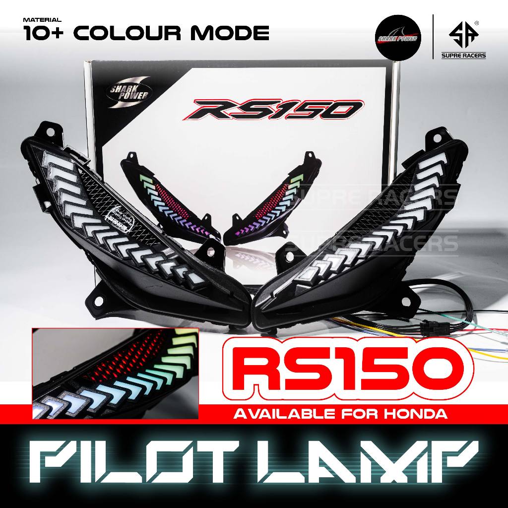 RS Pilot Lamp I 10+Colour Mode I Running Light Design I LED RS150 I SP ...